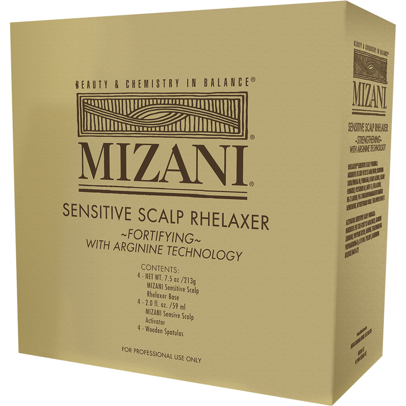 Mizani Sensitive Scalp Rhelaxer Kit Relaxer 4 Pack – Ensley Beauty Supply