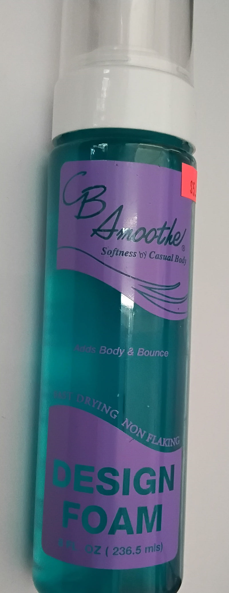 CB Smoothe Design Foam Blue Formula Reg Hold 8oz – Ensley Beauty Supply