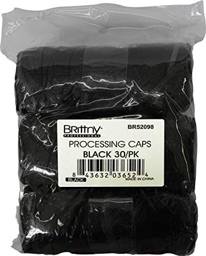 Black Processing Caps 30 Pack Assorted Brands – Ensley Beauty Supply