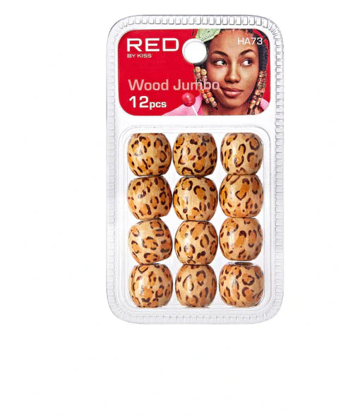 Leopard Wood Jumbo Hair Beads – Ensley Beauty Supply