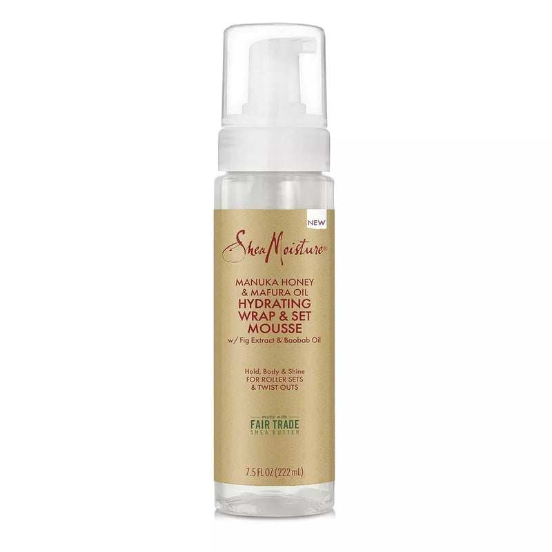 Shea Moisture Hydrating Wrap & Set Mousse 7.5oz – Ensley Beauty Supply