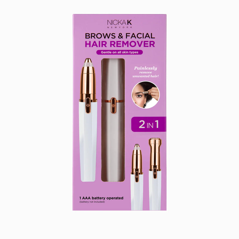 Nicka K Brows & Facial Hair Remover 2 in 1 – Ensley Beauty Supply
