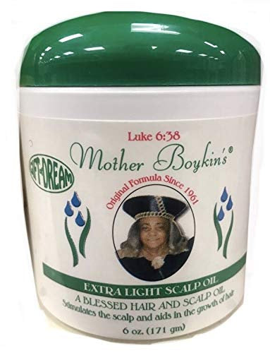 Mother Boykin's Extra Light Scalp Oil 6oz – Ensley Beauty Supply